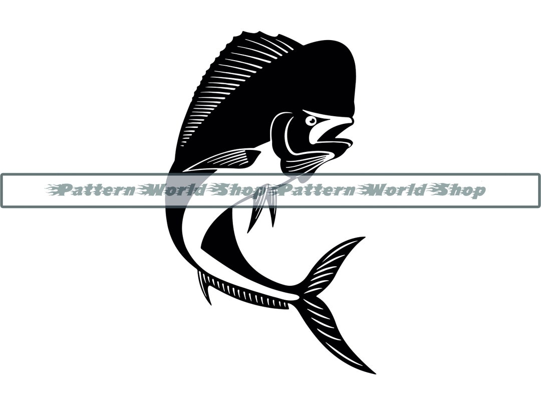 Mahi Mahi SVG, Mahi Fish SVG, Fishing SVG, Mahi Mahi Clipart, Mahi Mahi ...