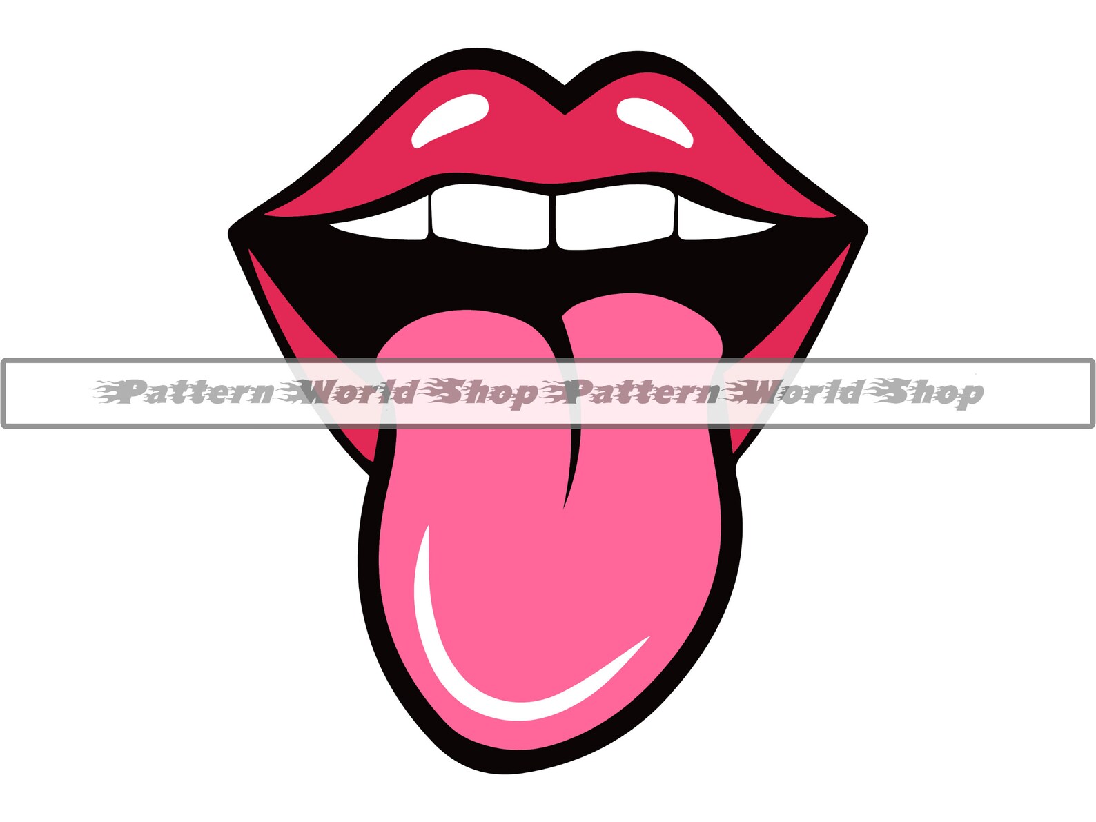 Labios y lengua SVG Labios SVG Lengua SVG Imágenes - Etsy España
