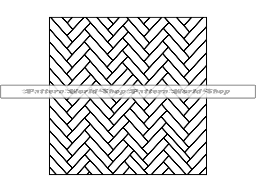 Herringbone SVG, Seamless Herringbone Pattern, Clipart, Files for ...