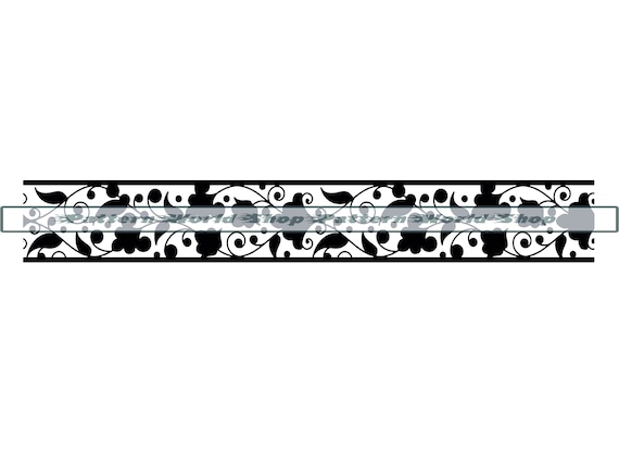 Western Scroll Border Png