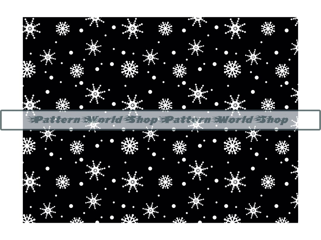 Snowflake Pattern #2 SVG, Falling Snowflake SVG, Snowflake Background ...