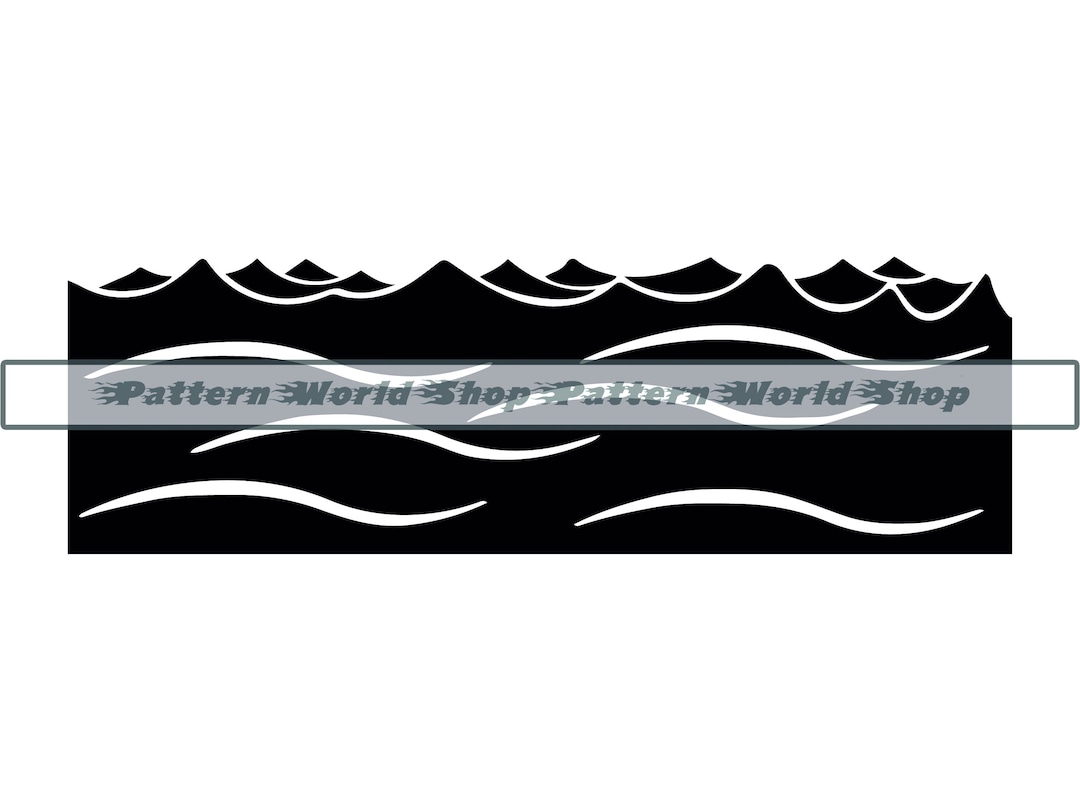 Waves SVG, Ocean Waves SVG, Sea Waves SVG, Nautical Svg, Waves Clipart ...