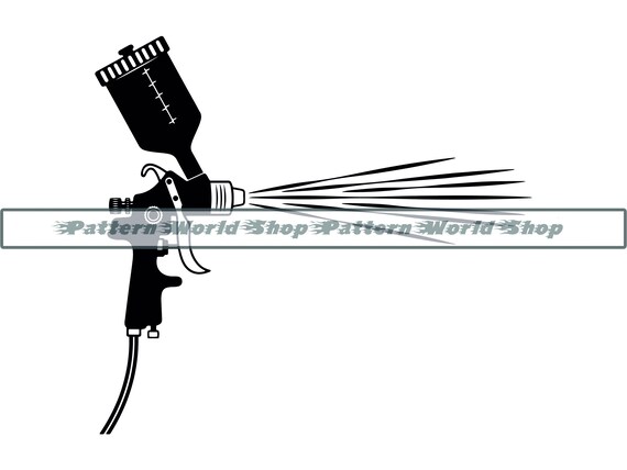 Paint Spray Gun SVG Paint Svg Painting Svg Paint Spray Gun - Etsy