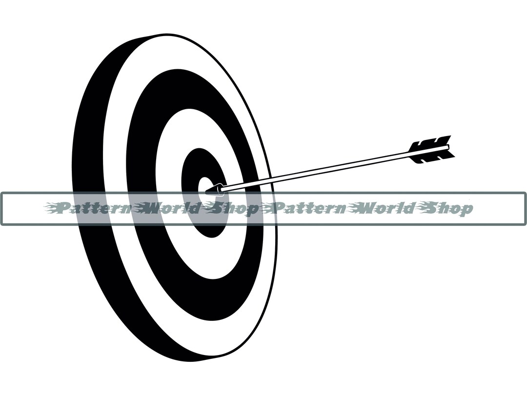 Archery SVG, Archery Target SVG, Bullseye Svg, Archery Clipart, Archery ...