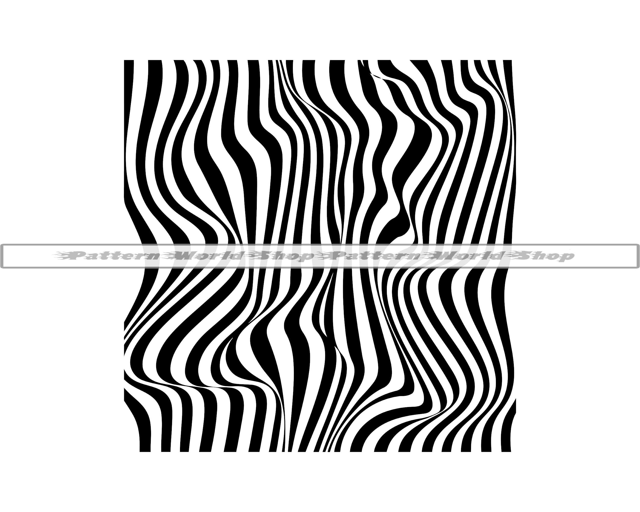 Vertical 3D Curved Lines SVG, Wavy Horizontal Stripe Pattern SVG PNG ...