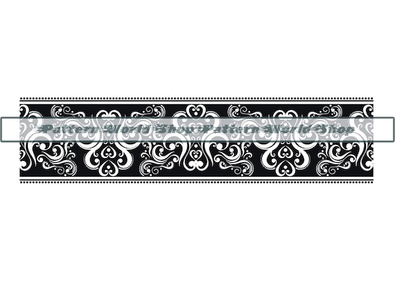 Tooled Leather 23 SVG Damask Border Western Tooled Leather | Etsy