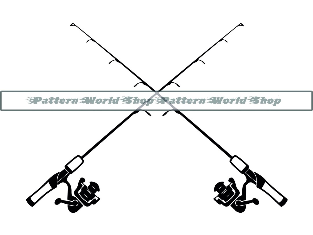 Fishing Rod SVG, Fishing Rod SVG, Fishing Svg, Fishing Rod Clipart ...