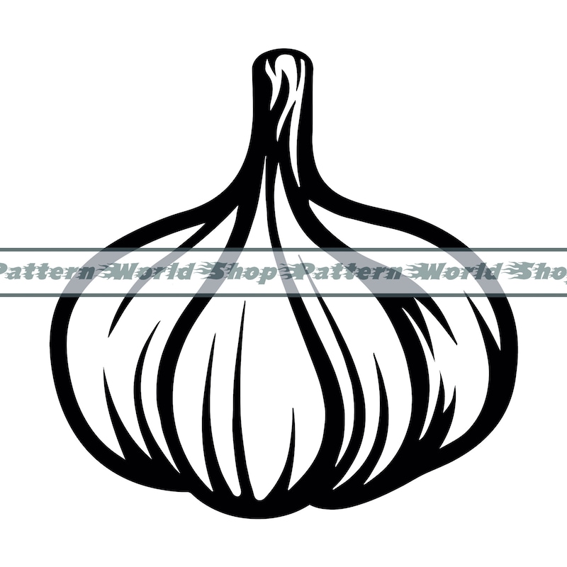 Garlic Svg - Etsy