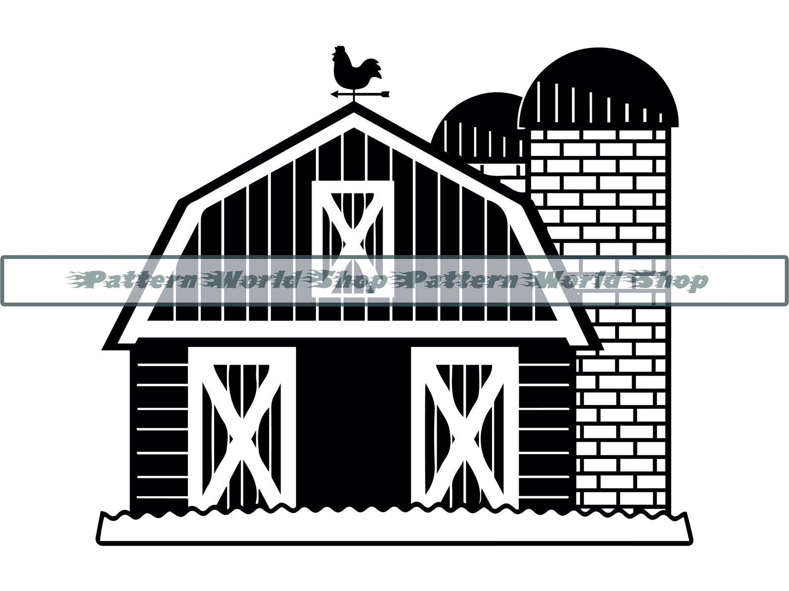 Barn SVG Farm Barn Svg Farm Svg Barn Clipart Barn Files - Etsy
