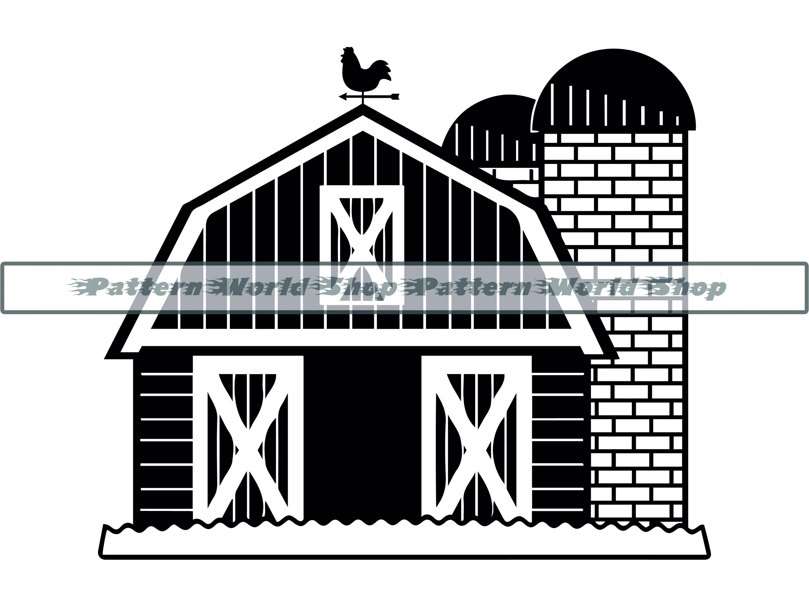 Barn SVG Farm Barn Svg Farm Svg Barn Clipart Barn Files - Etsy Canada