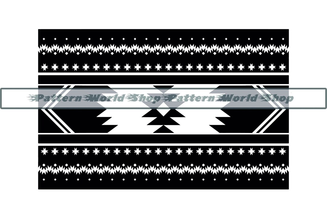 Aztec Pattern 4 SVG, Tribal Pattern SVG, Southwest Pattern SVG, Clipart ...