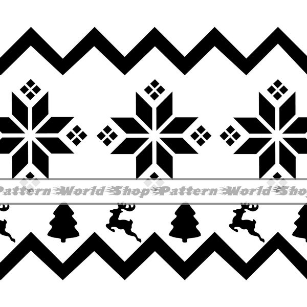 Nordic Pattern - Etsy