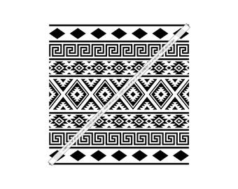 Aztec Pattern SVG, Tribal Pattern SVG, Southwest Pattern SVG, Clipart ...