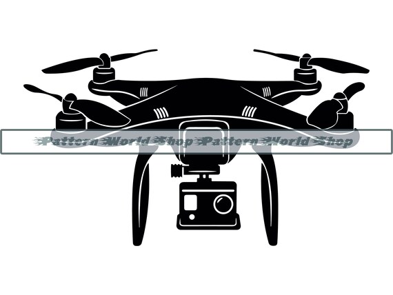Drone Svg Uav Svg Drone Clipart Drone Files For Cricut Etsy Uk