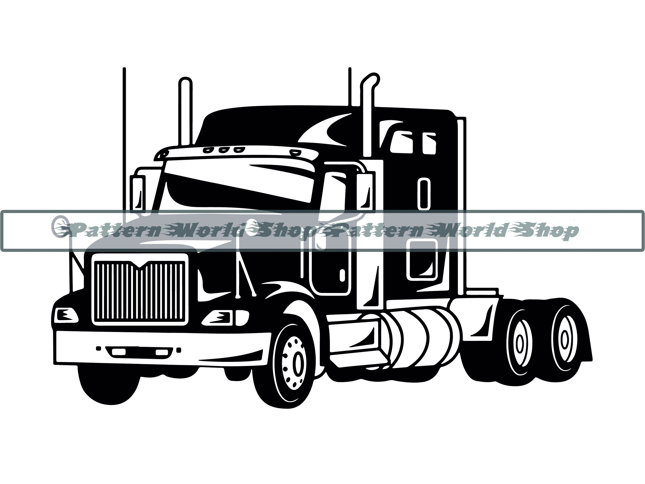 Peterbilt Clipart