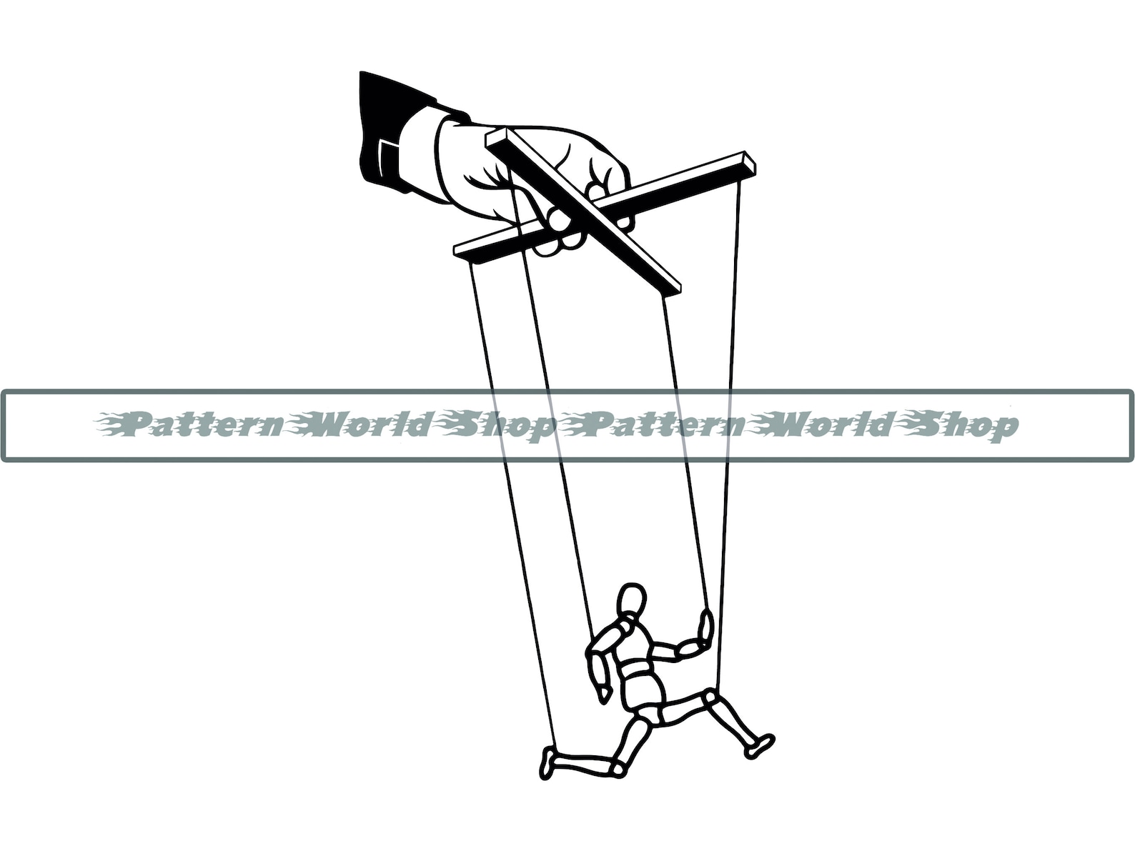 Puppet SVG Puppet Strings SVG Puppet Master SVG Puppet - Etsy