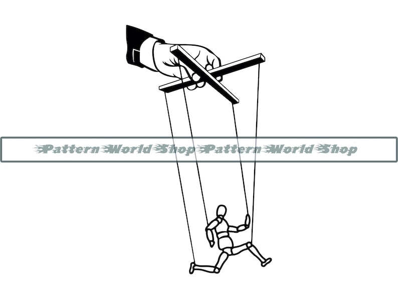 Puppet SVG Puppet Strings SVG Puppet Master SVG Puppet - Etsy