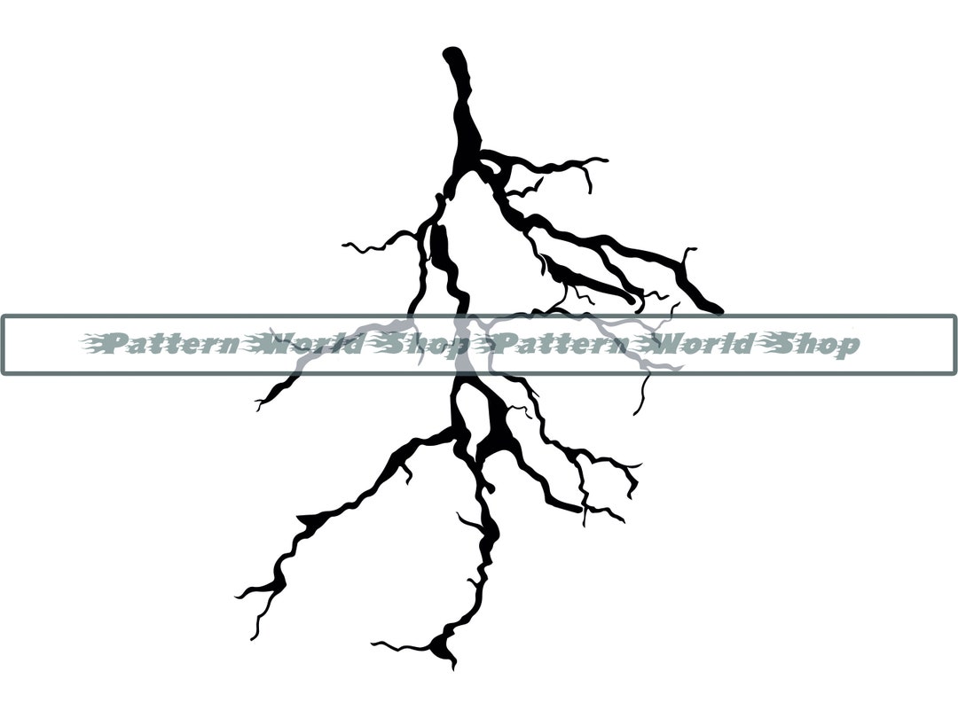 Lightning SVG, Thunder SVG, Lightning Clipart, Lightning Files for ...