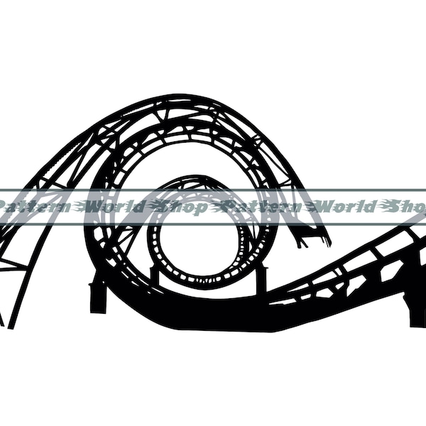 Roller Coaster - Etsy