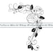 Floral Corner 9 SVG, Floral Decoration SVG, Rose Floral Svg, Floral ...