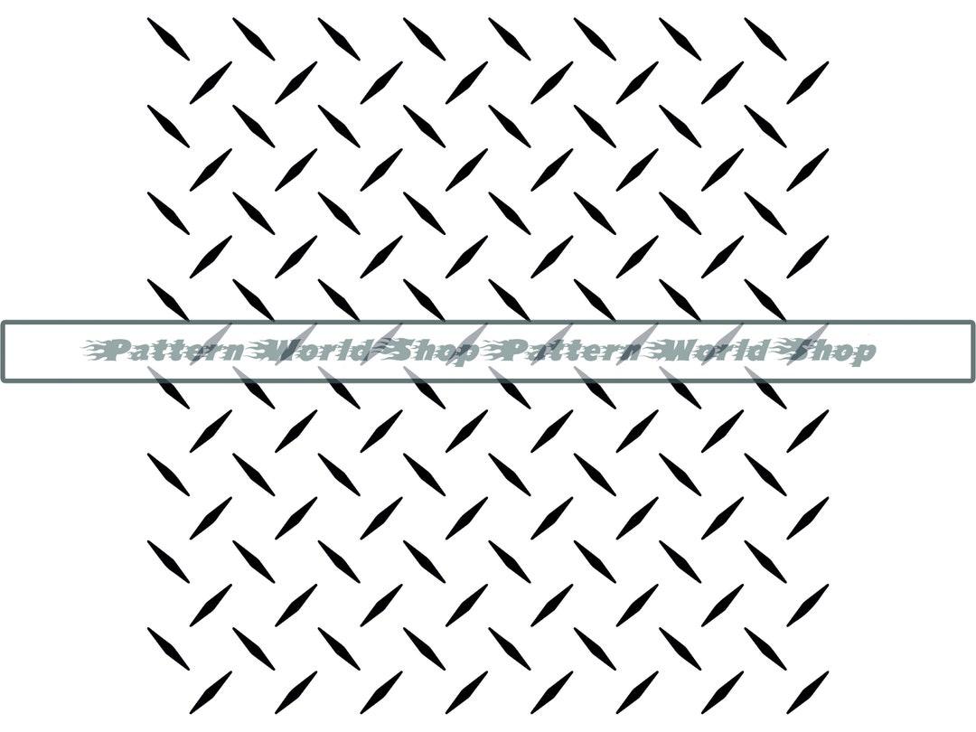 Diamond Plate Pattern SVG, Seamless Diamond Plate Pattern, Clipart ...
