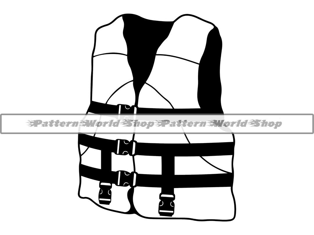 Life Jacket SVG, Life Vest Svg, Lifeguard Svg, Life Jacket Clipart ...
