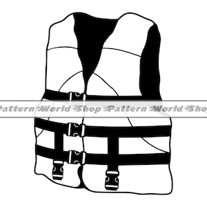 Life Jacket SVG, Life Vest Svg, Lifeguard Svg, Life Jacket Clipart ...