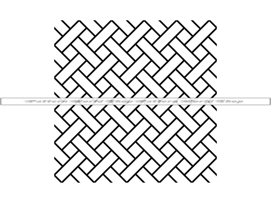 Basket Weave Pattern SVG, Basket Pattern SVG, Basket Weave Clipart ...