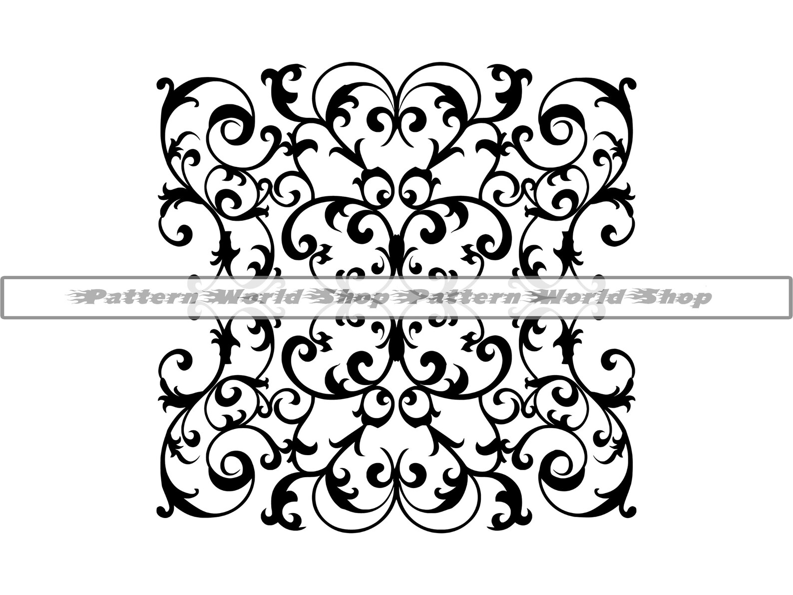 Western Pattern SVG PNG, Tooled Leather Svg, Western Floral Pattern Svg ...