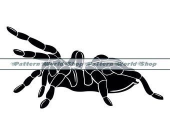 Tarantula 2 SVG, Tarantula SVG, Spider Svg, Tarantula Clipart ...