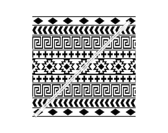 Aztec Pattern SVG, Tribal Pattern SVG, Southwest Pattern SVG, Clipart ...