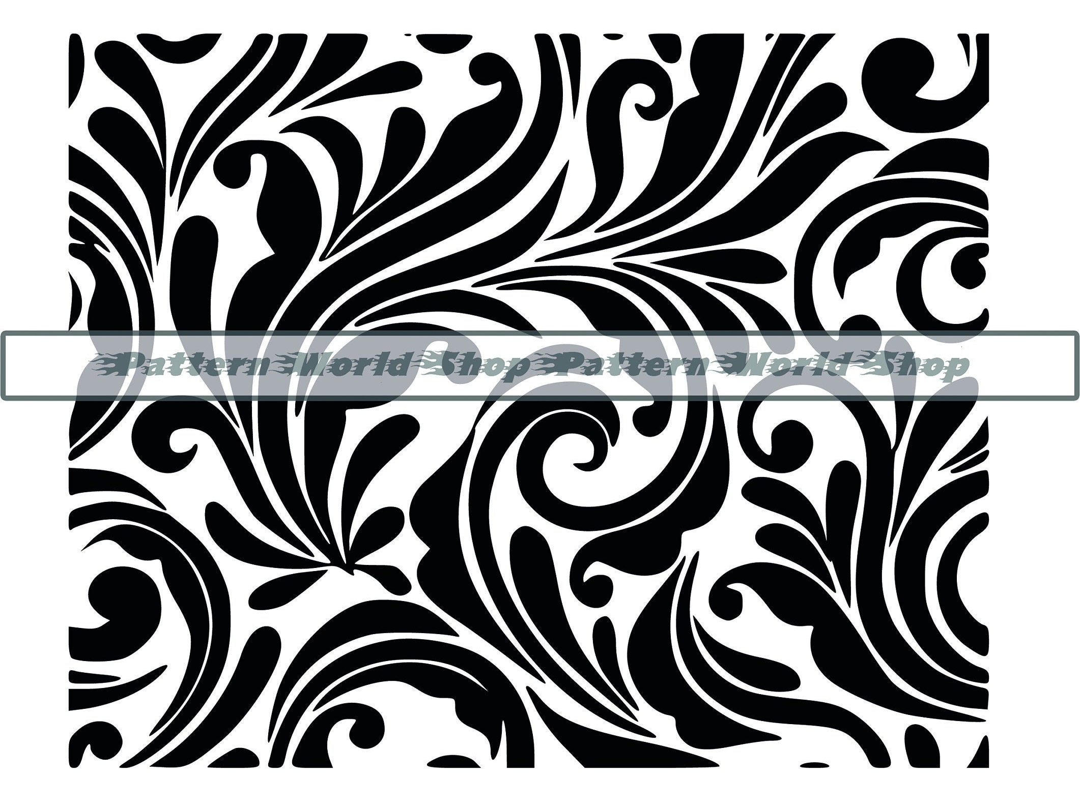 Tooled Leather 25 SVG Swirls Pattern Western Tooled | Etsy