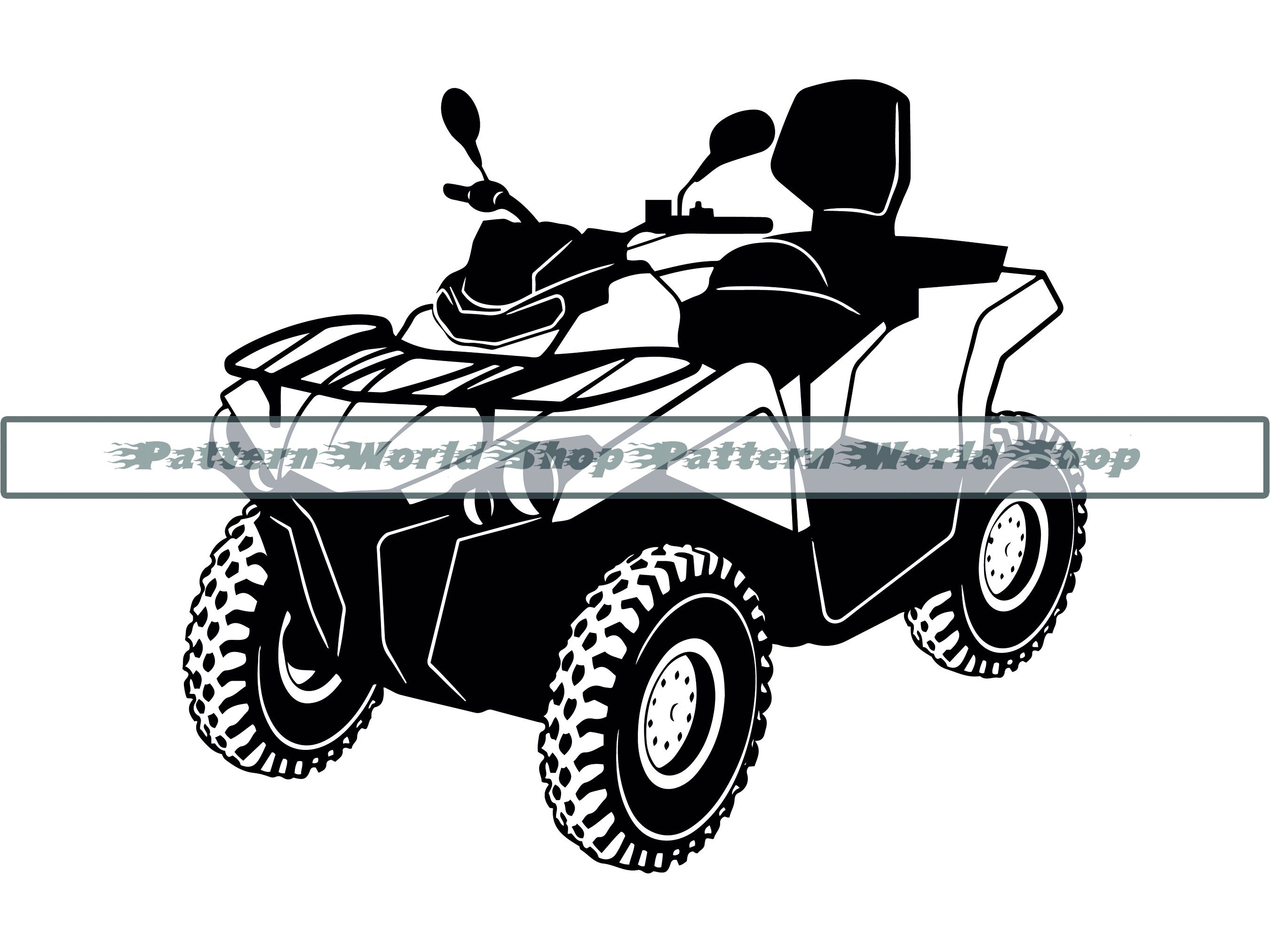 Vinyl Ready Atv Vectors