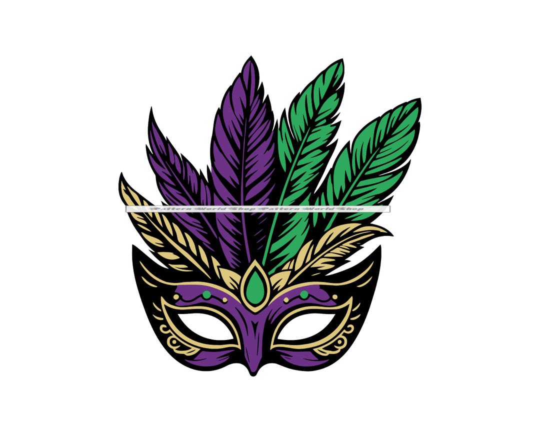 Mardi Gras Mask SVG PNG, Mardi Gras SVG, Mardi Gras Sublimation Design ...