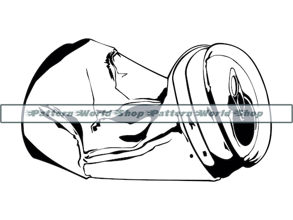 Crushed Soda Can SVG Smashed Soda Can SVG Beer Can Svg - Etsy Australia