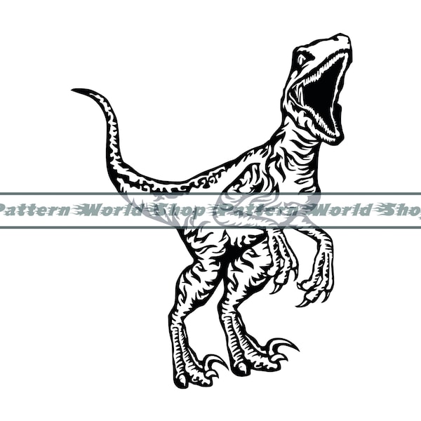 Raptor Clipart - Etsy