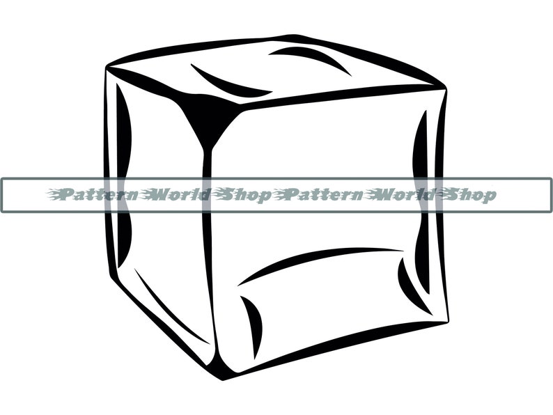 Ice Cube SVG Ice Svg Ice Cube Clipart Ice Cube Files For - Etsy México