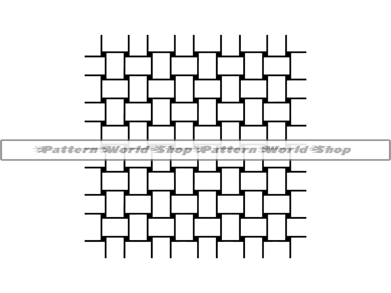 Basket Weave Pattern #2 SVG, Basket Pattern SVG, Basket Weave Clipart ...