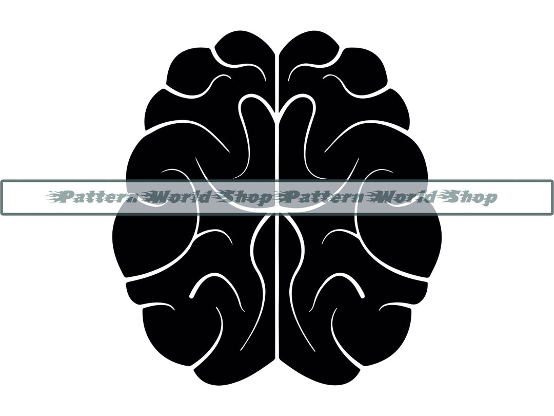 Brain SVG, Brain Clipart, Brain Files for Cricut, Brain Cut Files for ...
