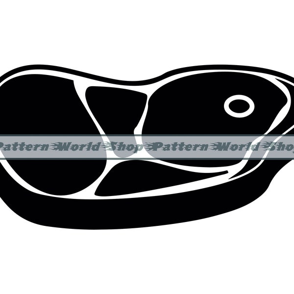 Steak Silhouette - Etsy