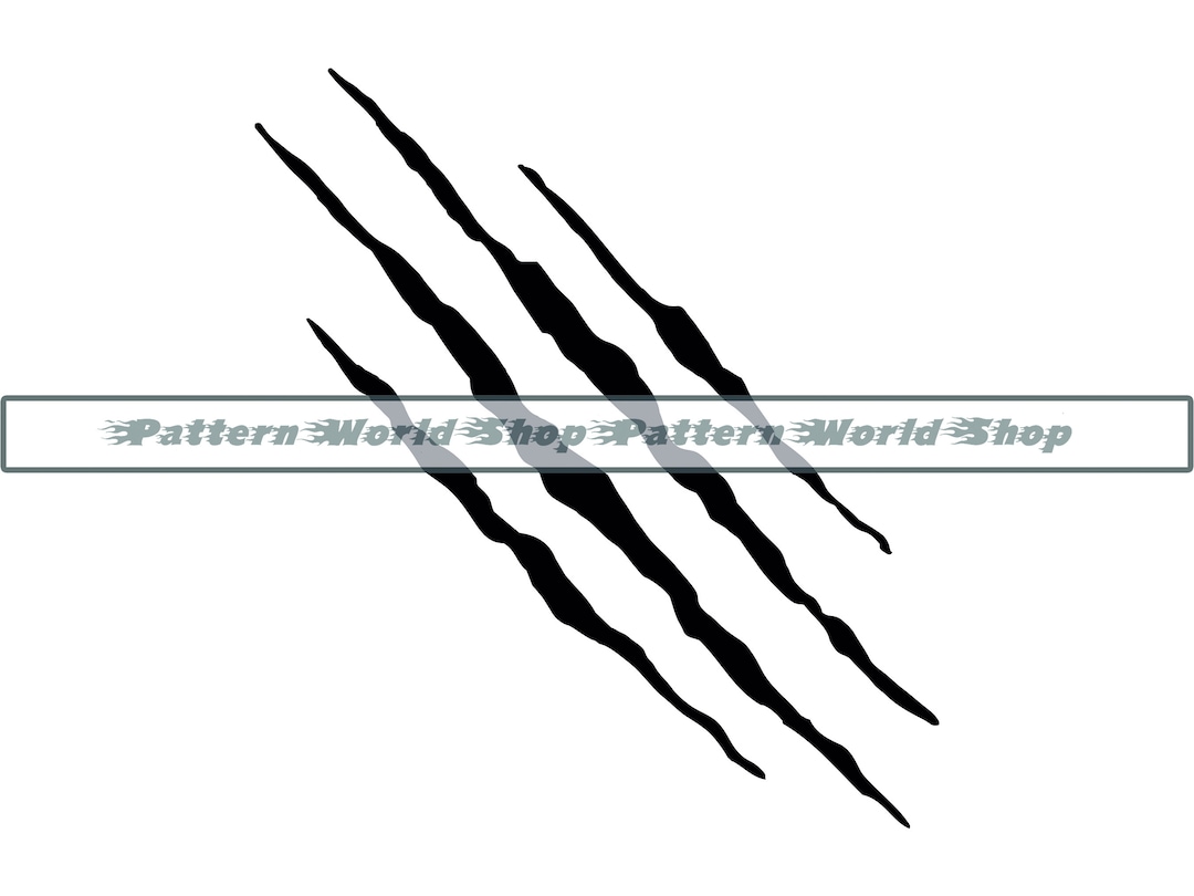 Claw Marks SVG, Claw Scratches SVG, Claw SVG, Claw Clipart, Claw Files ...