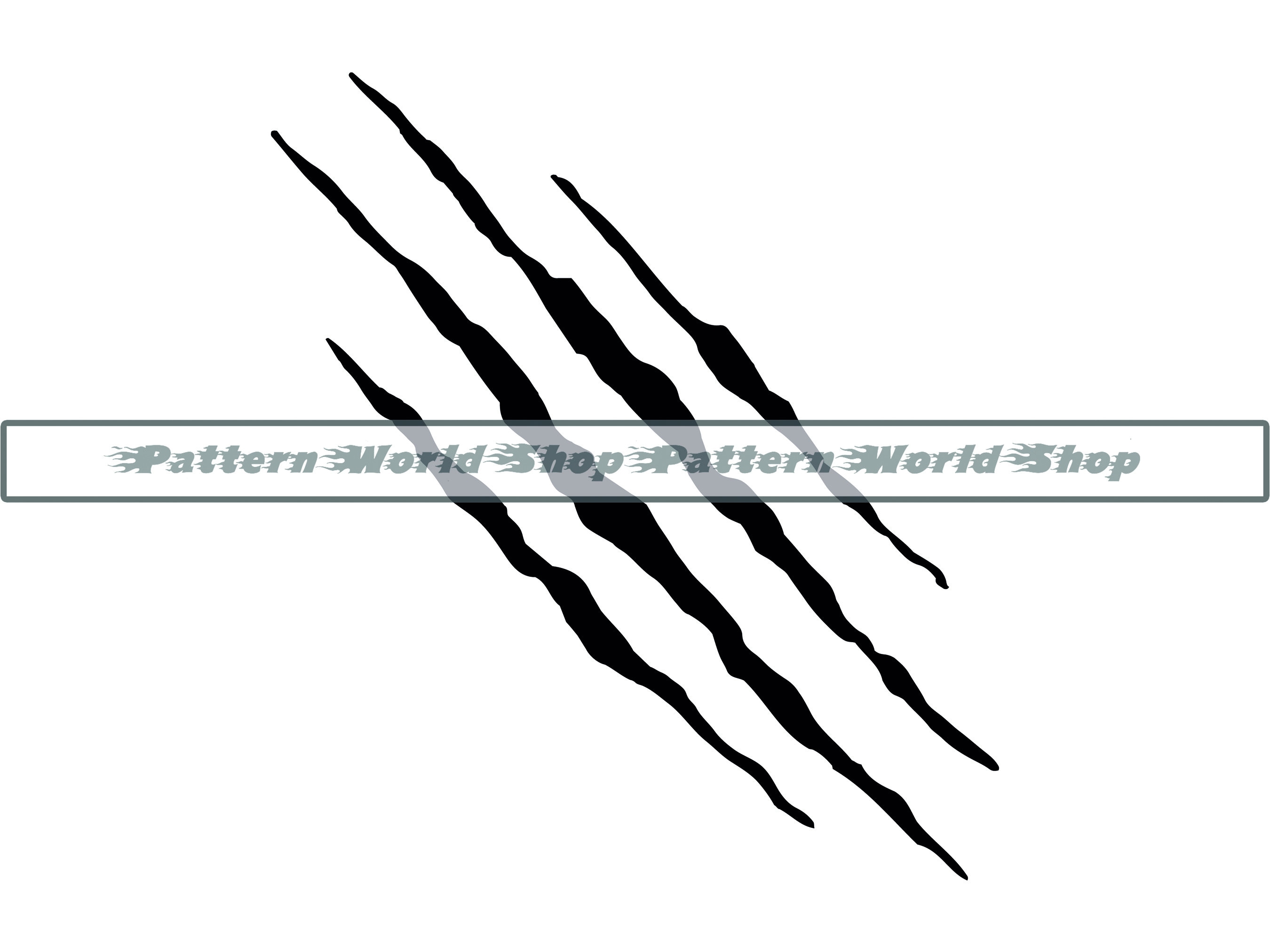 Claw Marks SVG, Claw Scratches SVG, Claw SVG, Claw Clipart, Claw Files ...