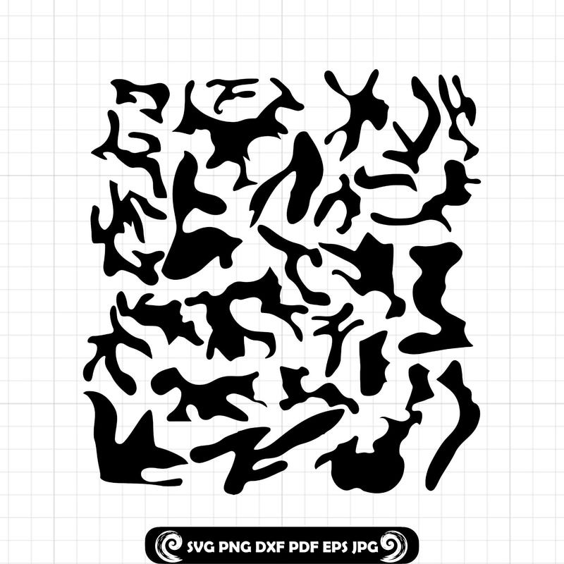 Vinyl Sticker Camo Pattern - Etsy