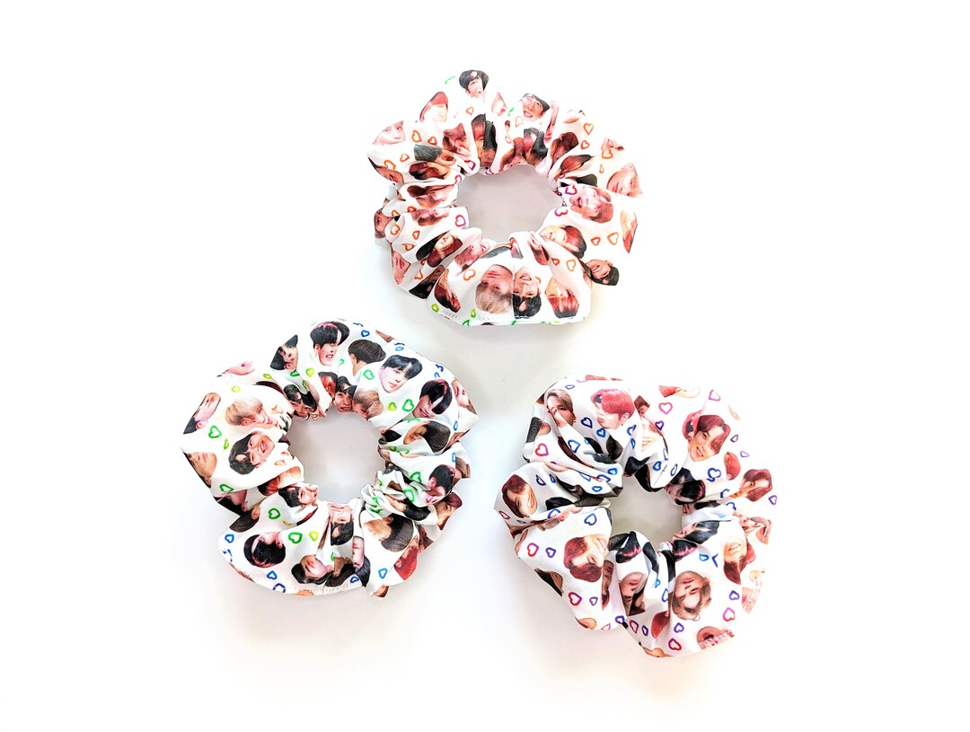 ATEEZ Meme Scrunchies Wooyoung Mingi Jongho - Etsy