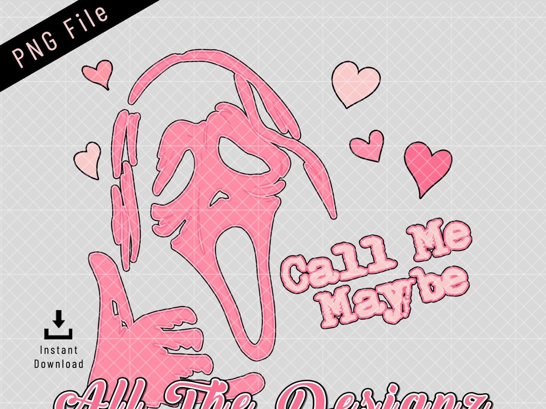 Scream Ghost Face PNG, Digital Download, Sublimation, Sublimate ...