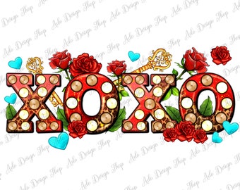 Xoxo Roses and Keys - Etsy