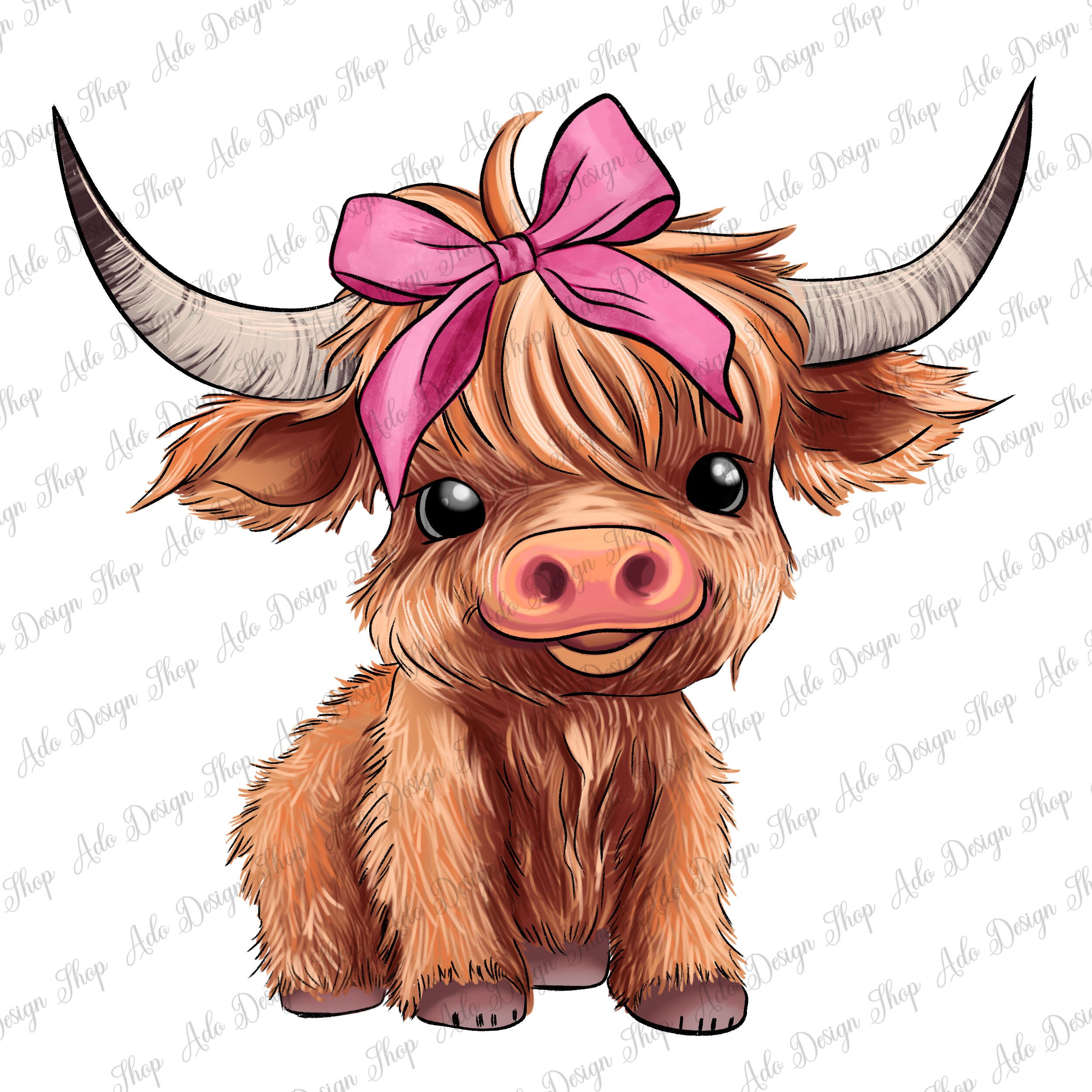 Cute Heifer Png Sublimation Design Download, Western Cow Png, Heifer ...