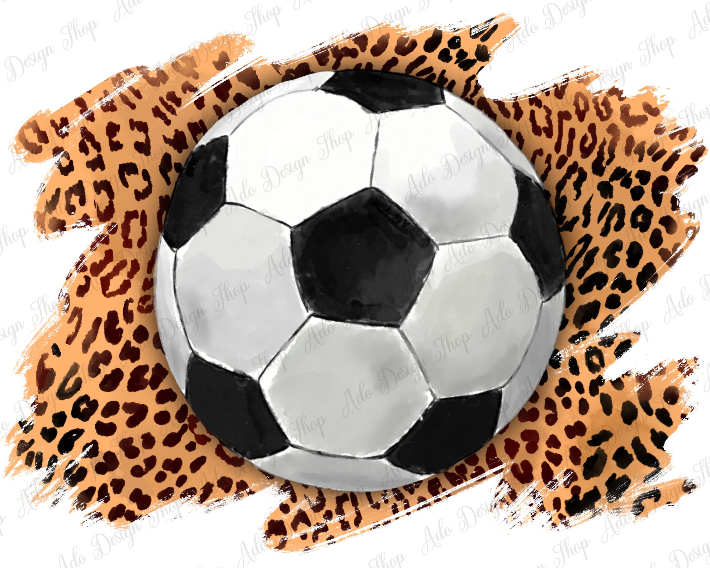 Soccer Western Backsplash Png, Soccer Png,leopard Background,leopard ...