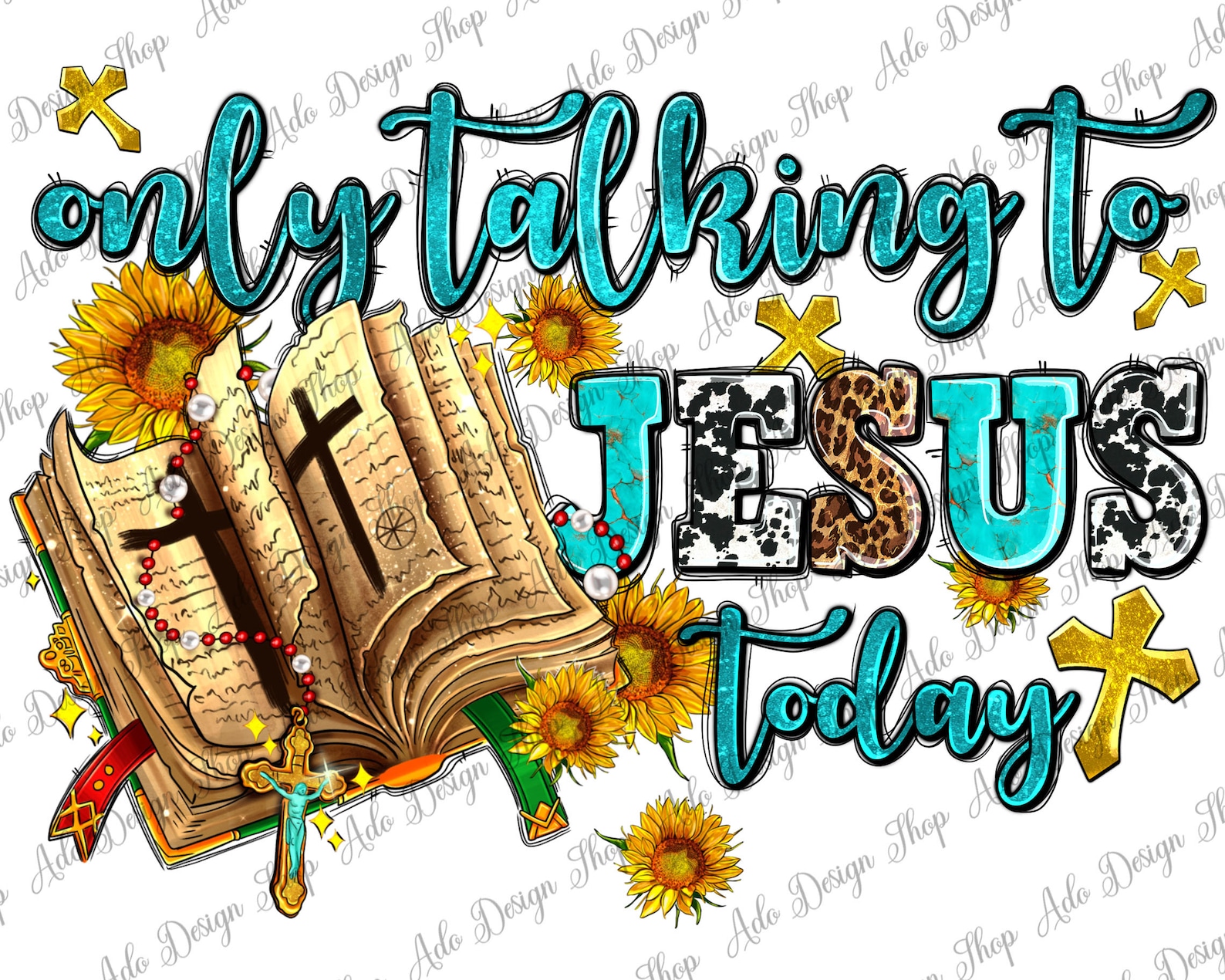 Only Talking to Jesus Today Png Sublimation Design Download, Jesus Png ...