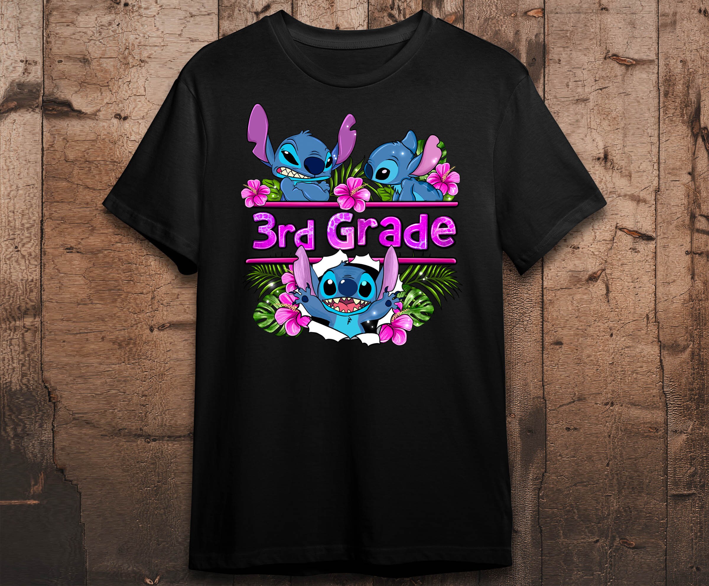 Flower Stitch 3rd Grade Png Sublimation Design Download, Back to School ...
